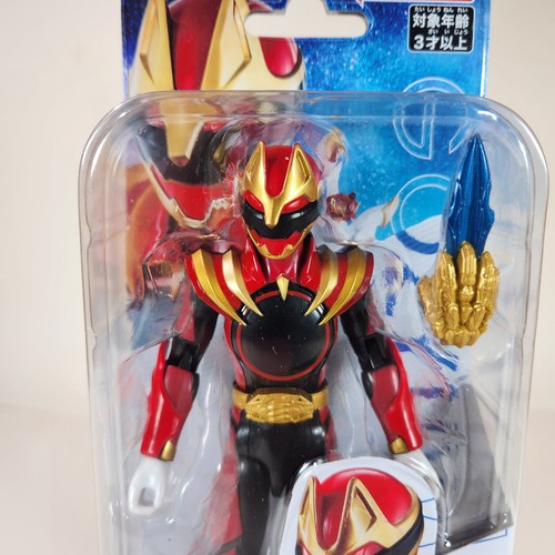 Bandai No. 1 Sentai Gozyuger Gozyu Wolf Action Hero Red Power Ranger ...