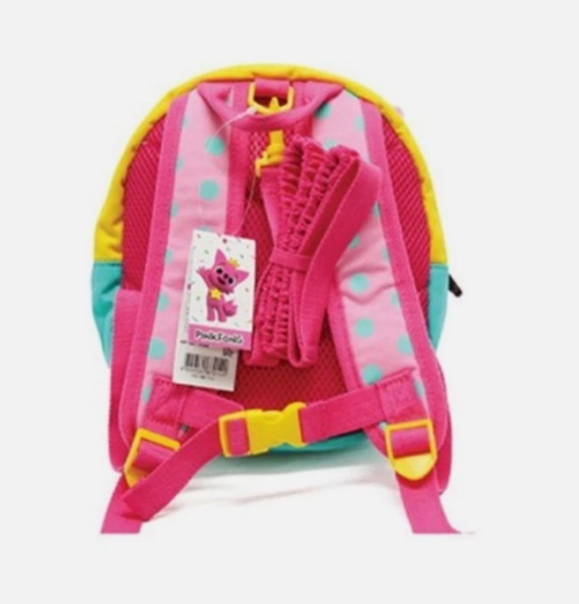 Pinkfong Anti-Lost Backpack with Safety Harness Strap | Kids Toddler ...