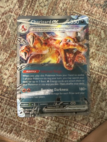 Charizard Ex 196 Promo Card With Jumbo Card | eBay