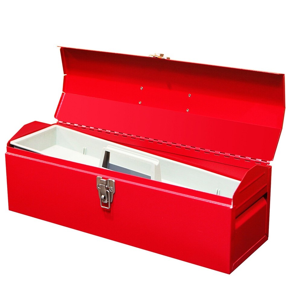 Tool Box 16" 19" Hip Roof Storage Tray Bin Tools Parts Organizer ...