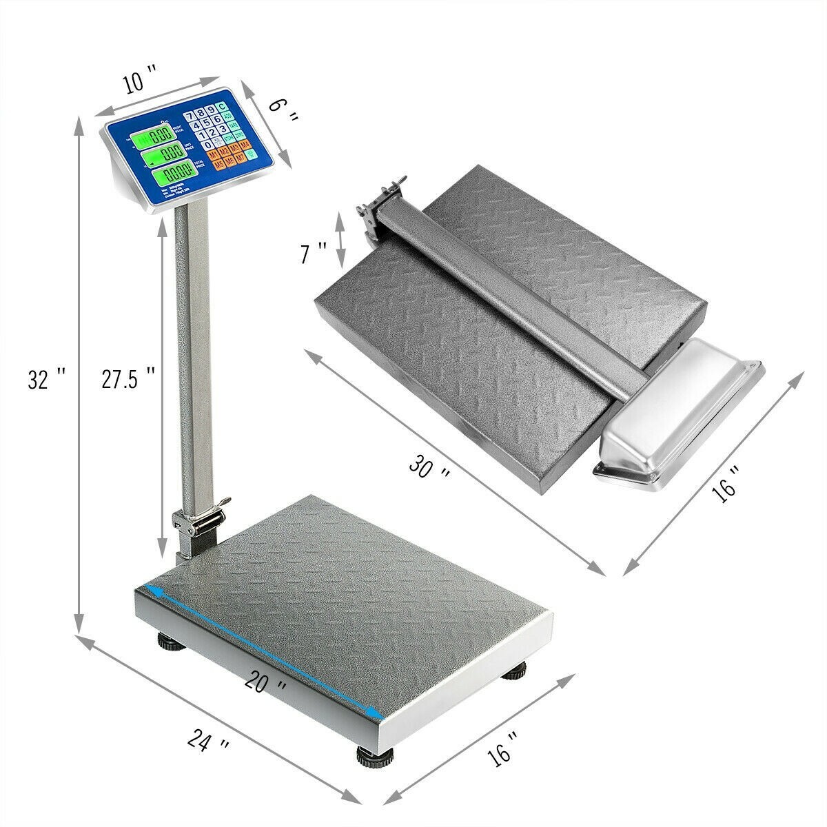 Digital Mechanical Platform Scales