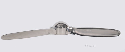 3 Blade Aircraft Propeller 24" Chrome Aluminum Airplane Aviation Wall ...