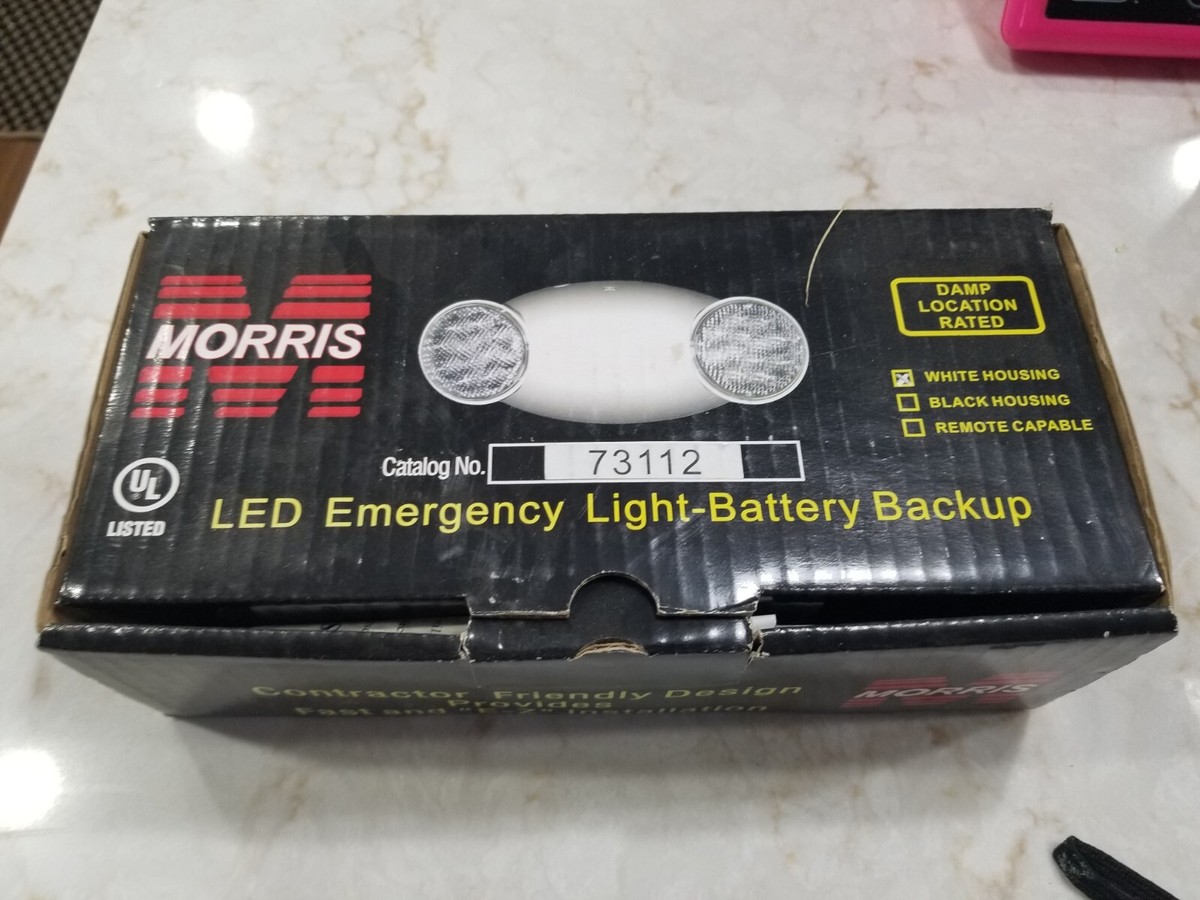 Remote Backup Battery For Emergency Light