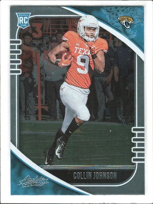 2020 Panini Absolute Collin Johnson RC ROOKIE CARD #121 Jaguars | eBay