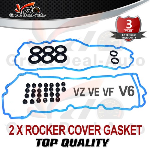 ROCKER COVER GASKET KIT FOR HOLDEN CALAIS VZ VE ALLOYTEC LY7 3.6L V6 ...
