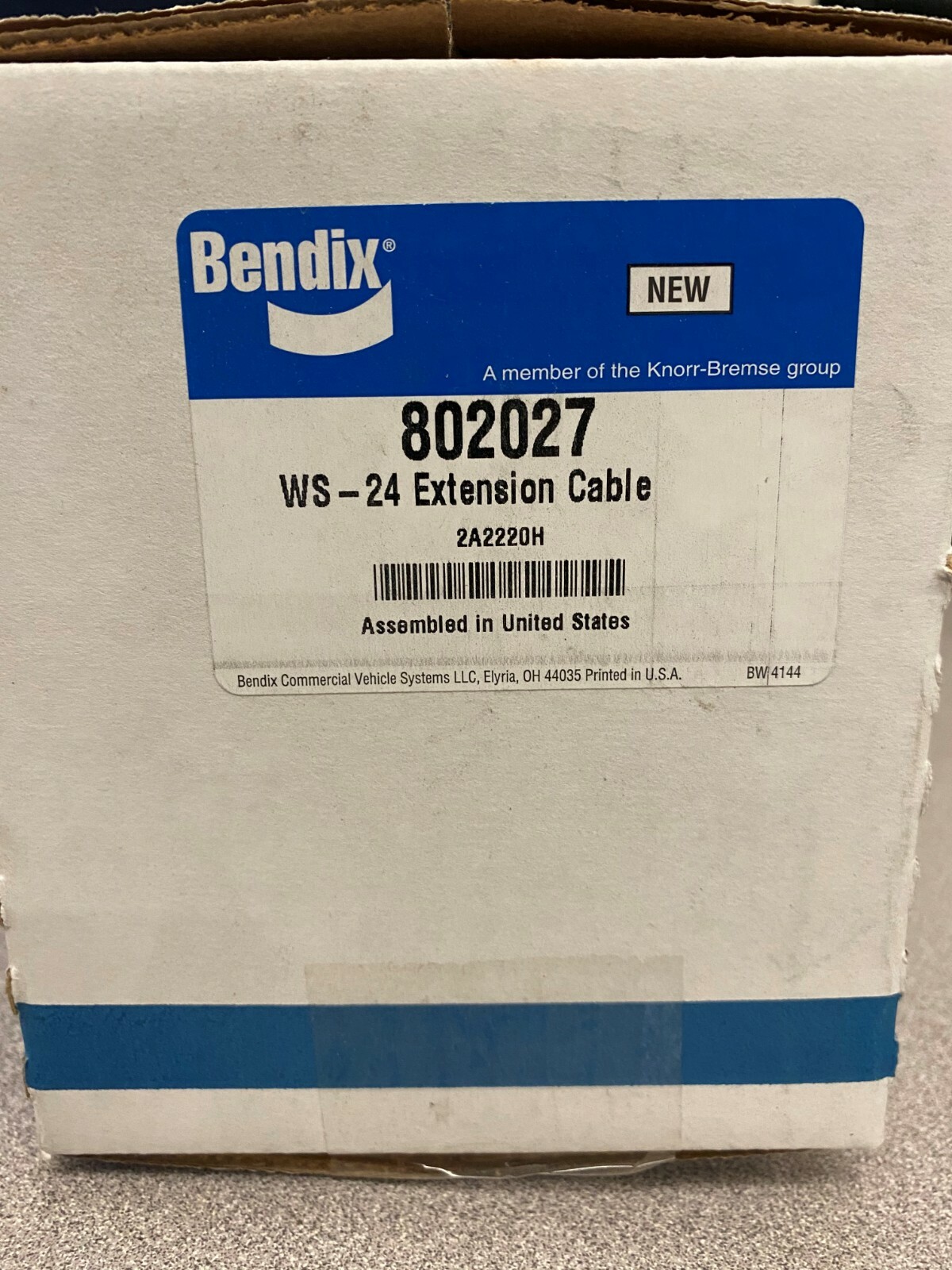BENDIX CABLE EXTENSION 802027 for sale online | eBay