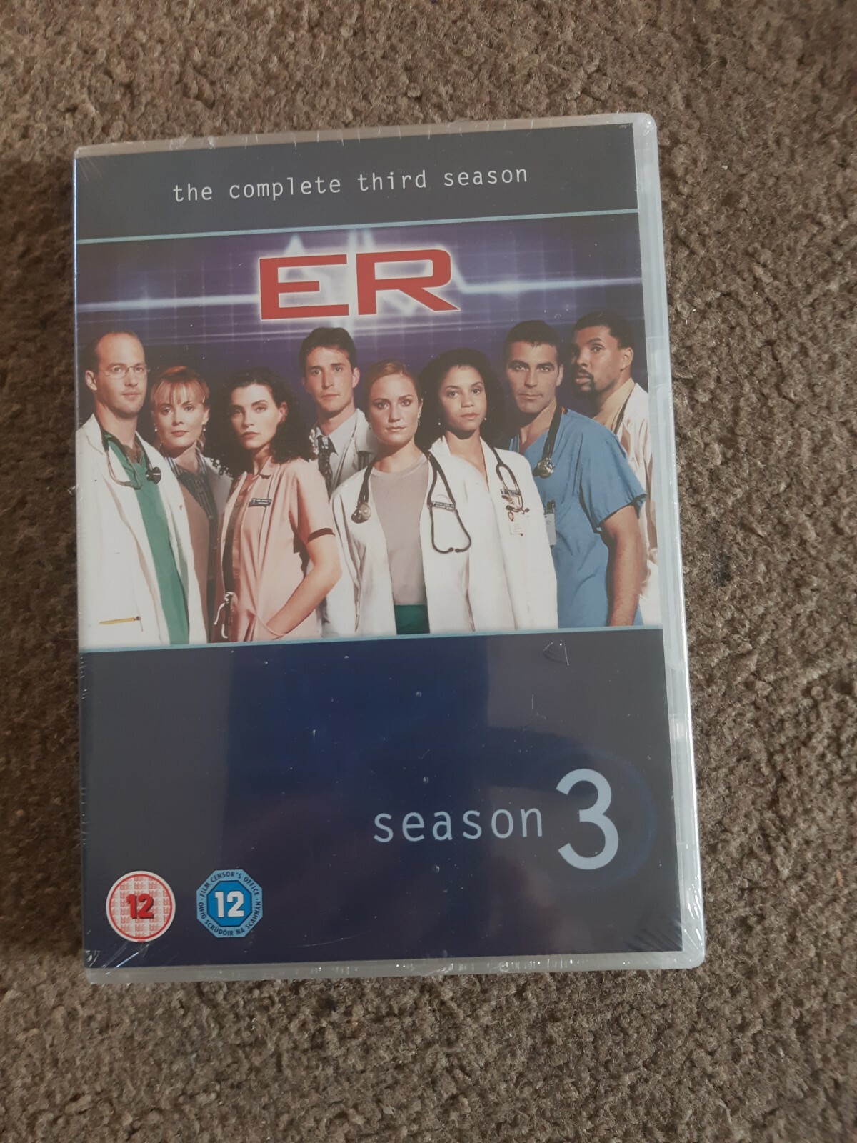 E.R. - Series 3 - Complete (Box Set) (DVD, 2005) (German\French) for ...