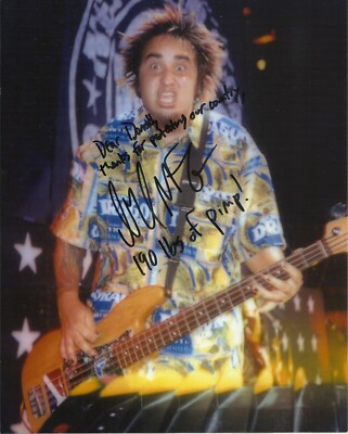 Ian Grushka - New Found Glory Original Autograph 8x10 Signed Photo | eBay
