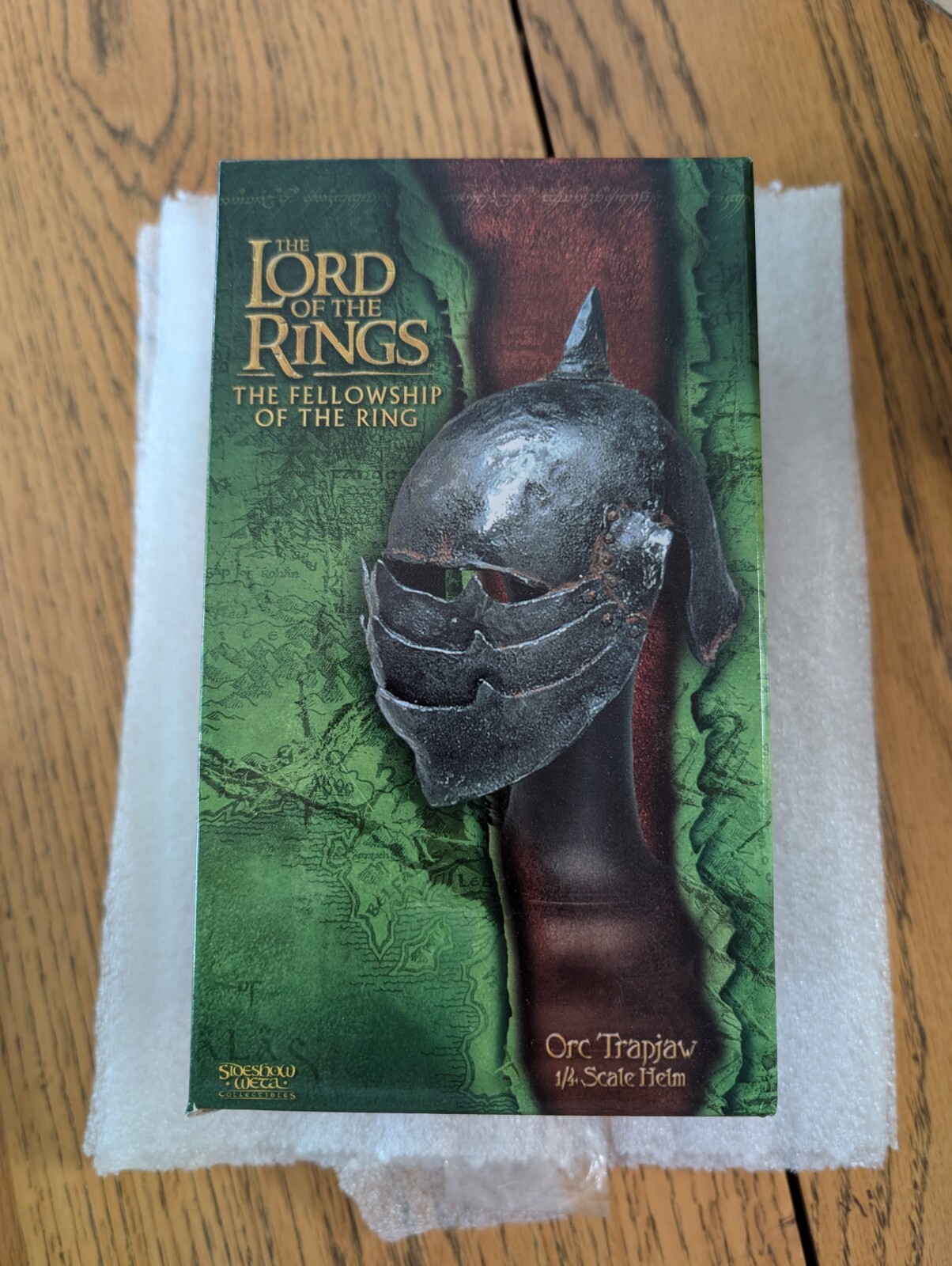 Sideshow Weta ORC TRAPJAW 1/4 Scale Helm Lord of the Rings LotR Rare | eBay
