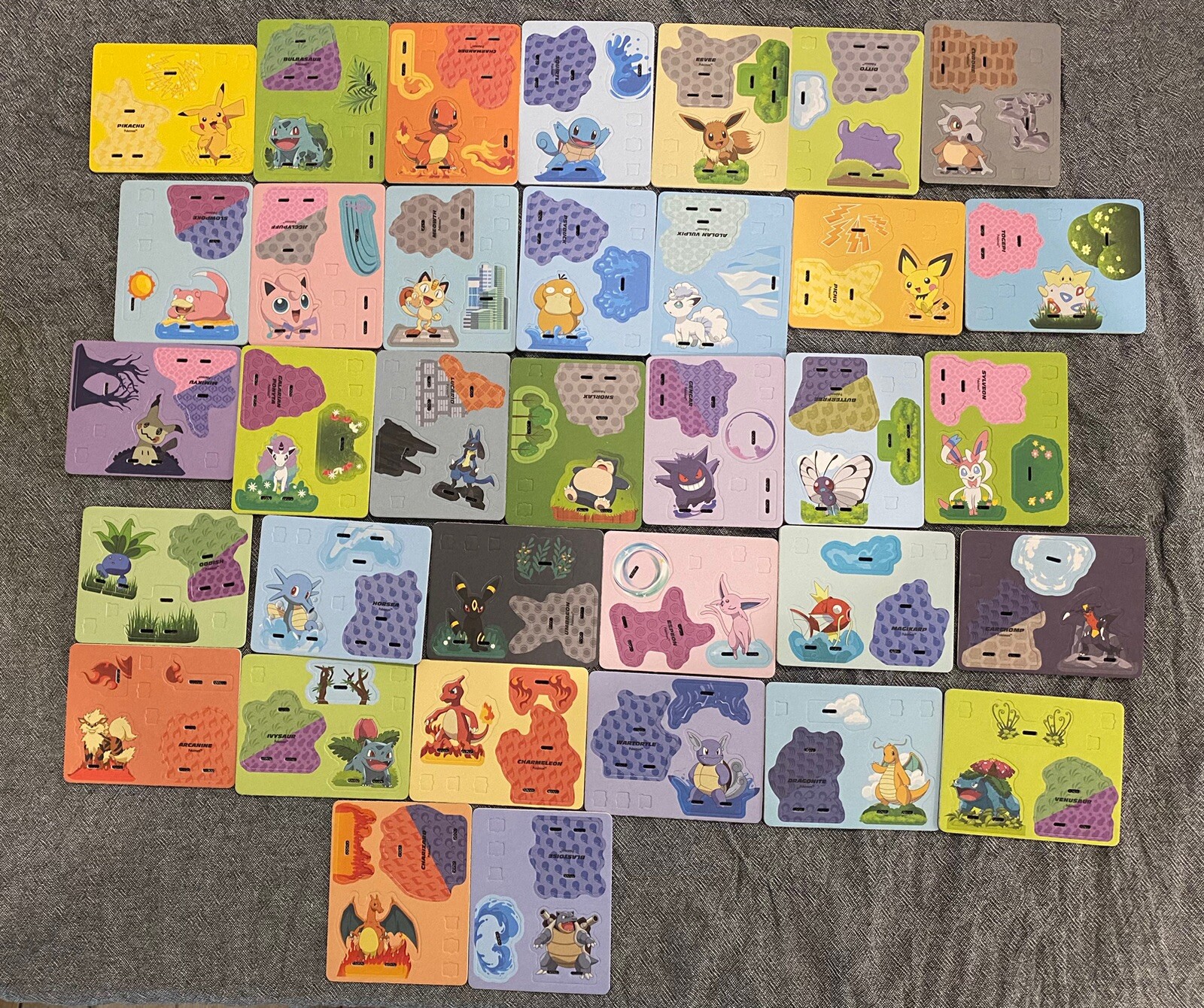 FullSet Coles Pokemon Builders With Case, Limited Edition For Pokémon ...