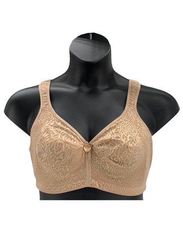 Breezies Wild Rose Seamless Wirefree Support Bra Warm Beige | eBay