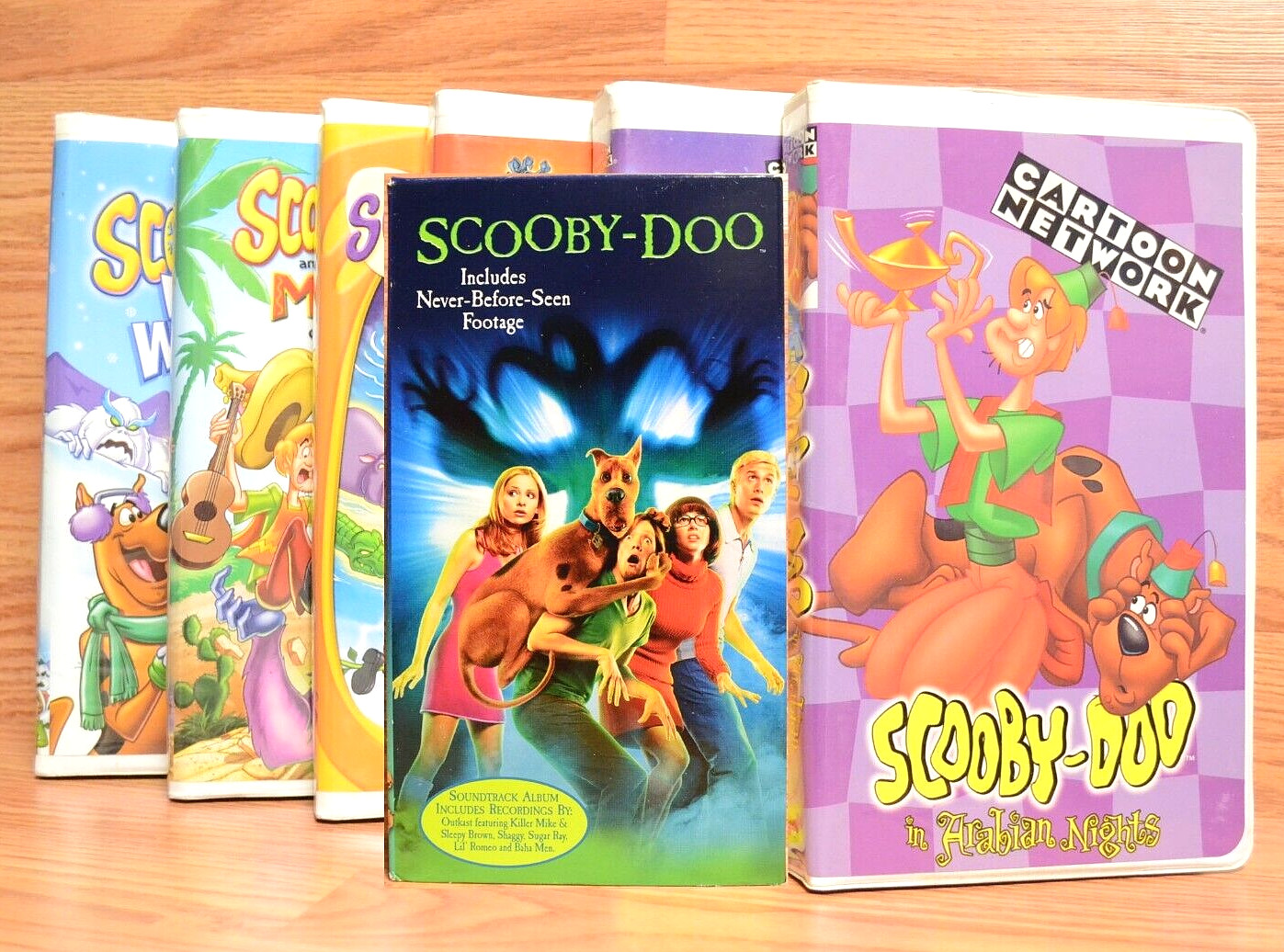 Scooby Doo Vhs Lot Of 7 Movies Vintage | Grelly USA