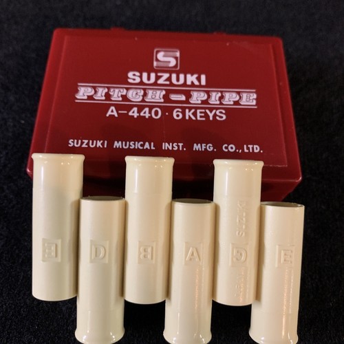 Vintage Suzuki Pitch Pipe. A-440 • 6 Keys With Original Case. | eBay