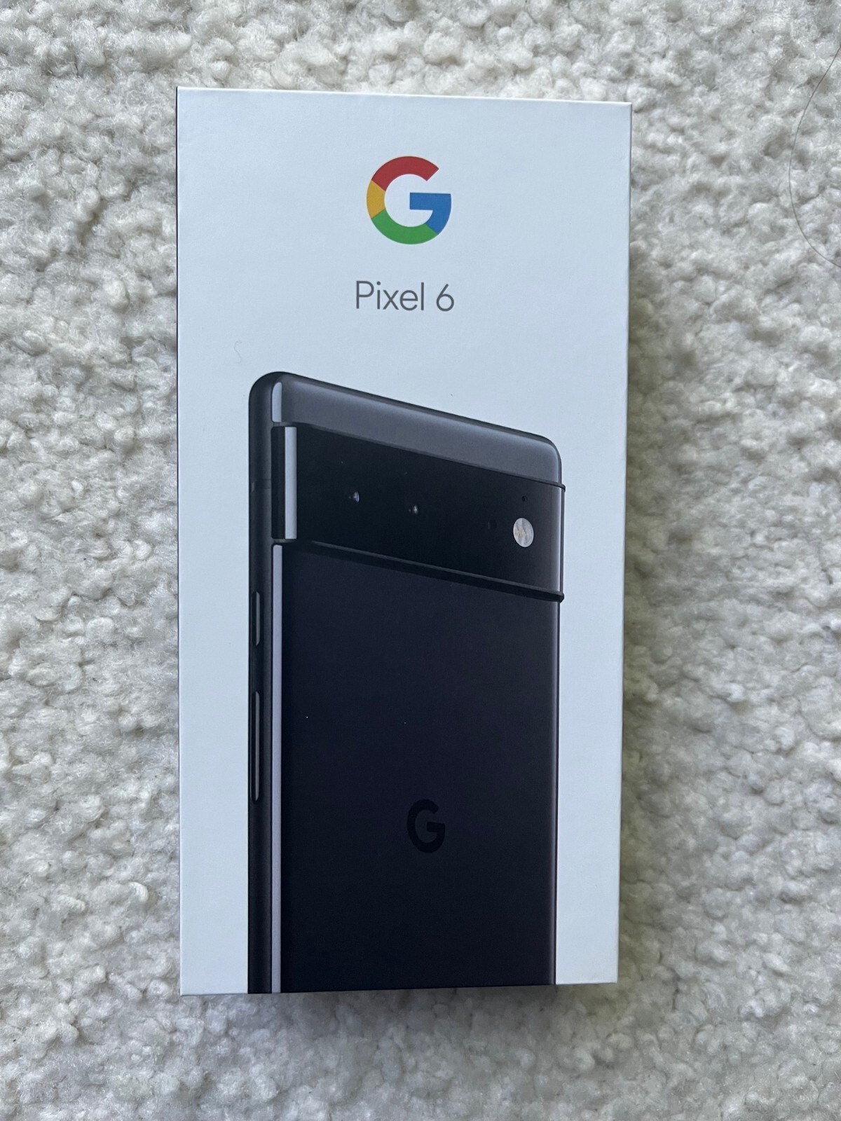 New Sealed Google Pixel 6 128 GB Stormy Black AT&T Locked