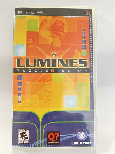 Sony - Bandai - Black Label LUMINES: Puzzle Fusion - PSP - 2005 - CIB ...