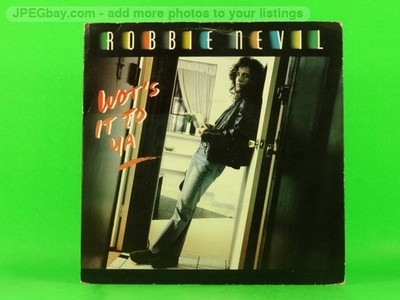 NEVIL,ROBBIE WOT'S IT TO YA (PICTURE SLEEVE) (137) 7" MANHATTAN | eBay UK