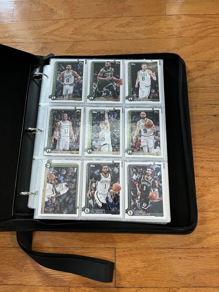 2025-26 Topps Flagship Basketball Complete Base Set #1-300 FLAGG Binder ...