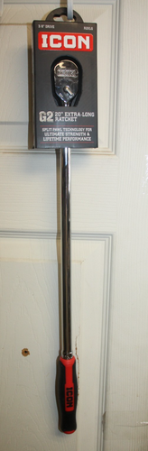 Icon R2XLG G2 3/8" Drive 20” Extra Long Ratchet New | eBay