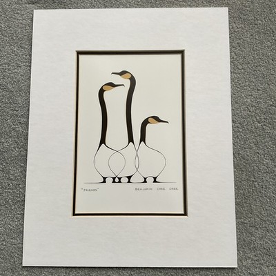 Vintage Benjamin Chee Chee Art Print Friends | eBay UK