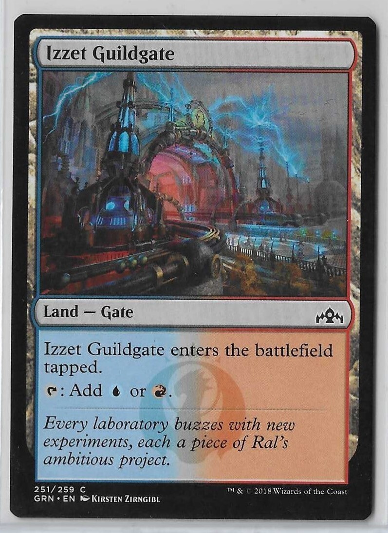 Izzet Guildgate Wallpaper Magic The Gathering MTG Izzet Guildgate