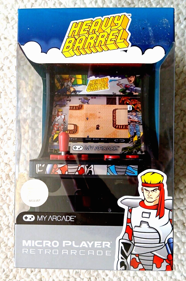 New in Box Heavy Barrel My Arcade, Micro Player Mini Arcade Machine ...