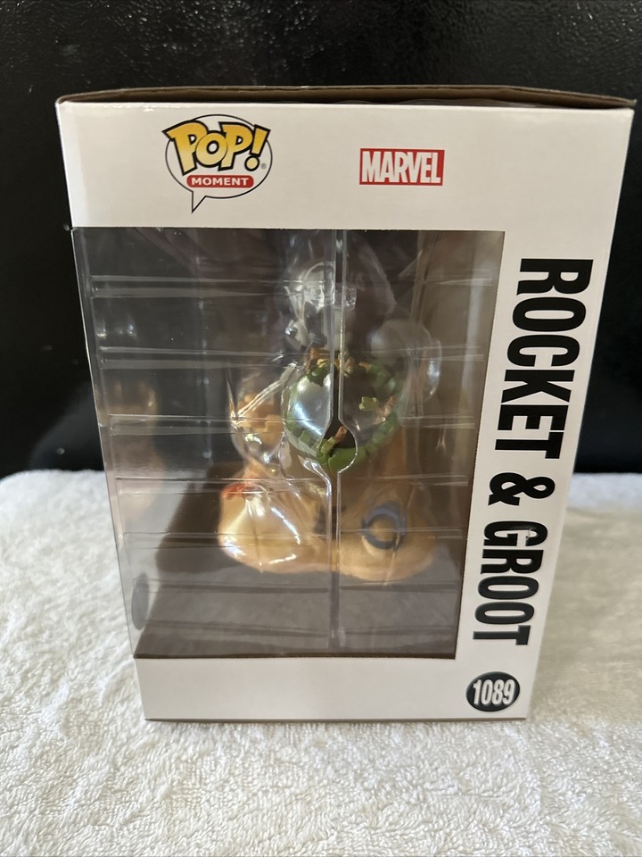 Funko Pop! Moments: Marvel - Rocket & Groot - Guardians Of The Galaxy ...