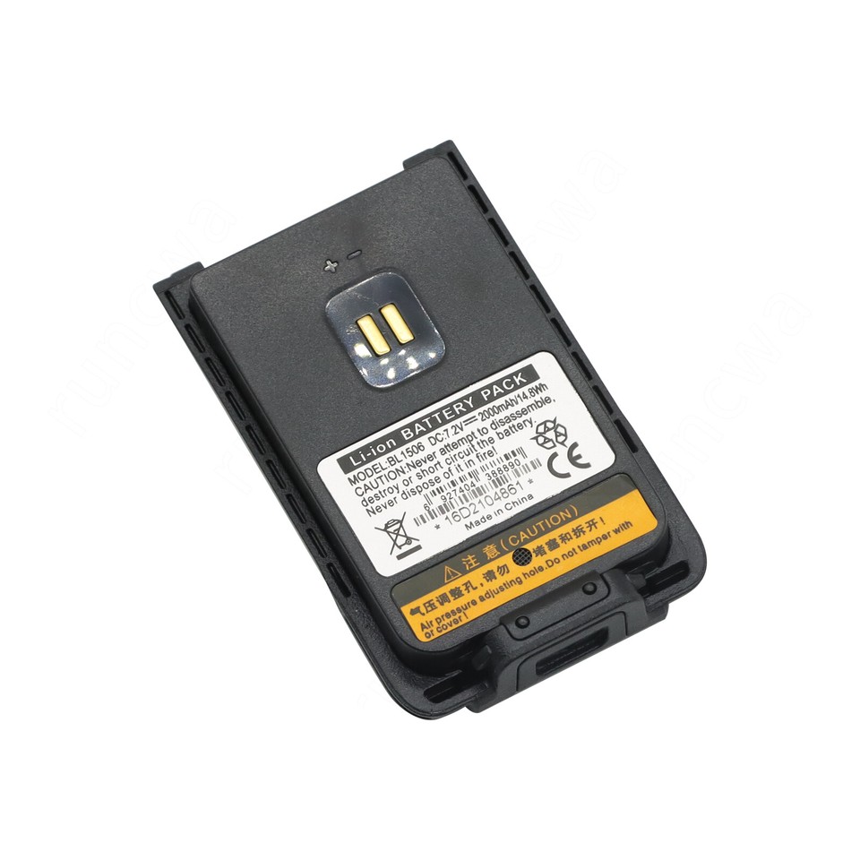 2000mAh BL1506 Battery For Hytera BD502 BD505 BD505 BD555 BD50X BD502i ...