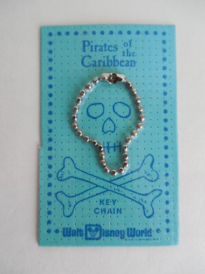 1970s Pirates of the Caribbean Souvenir Key Chain Walt Disney World ...