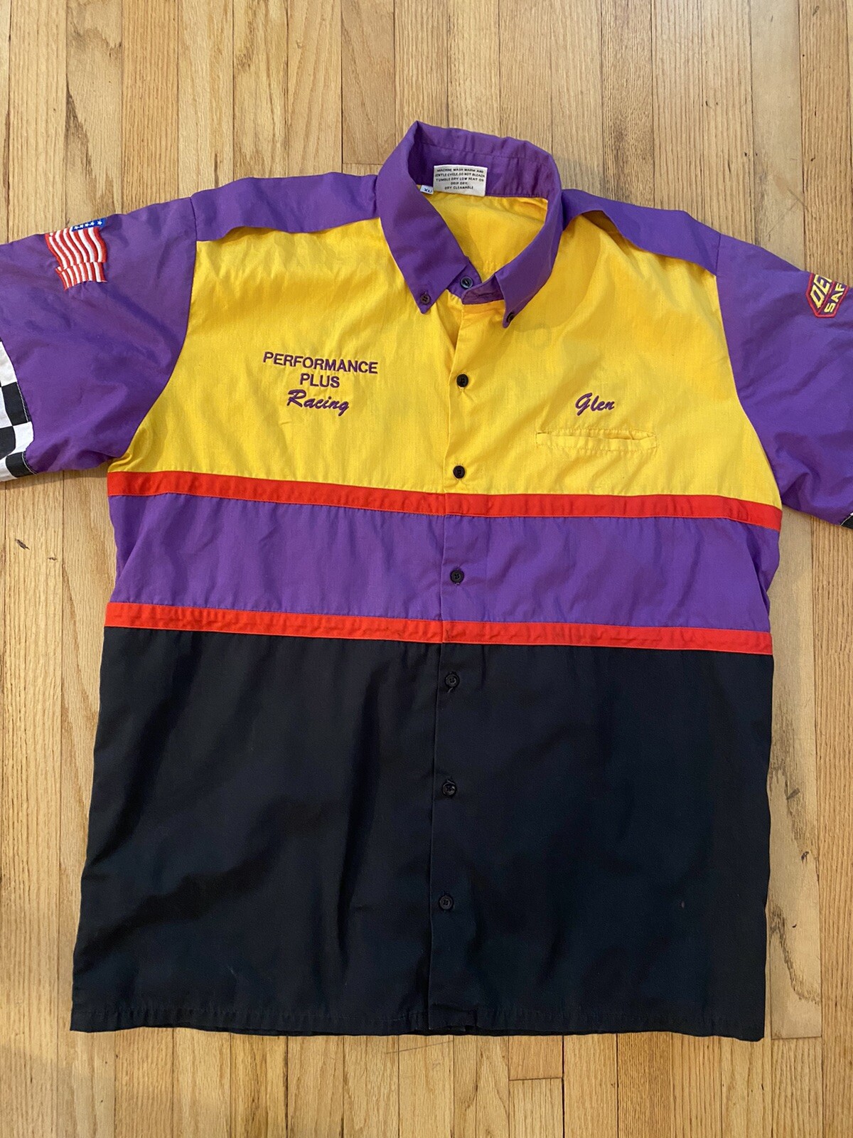Performance Plus Racing Deist Safety Button Up Size X… - Gem