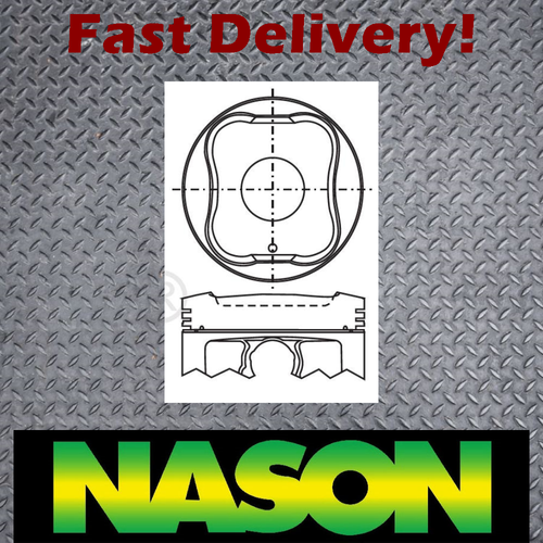 Nason +1.00 Pistons set fits Toyota 1GR-FE Fj Cruiser GSJ15R Hilux ...