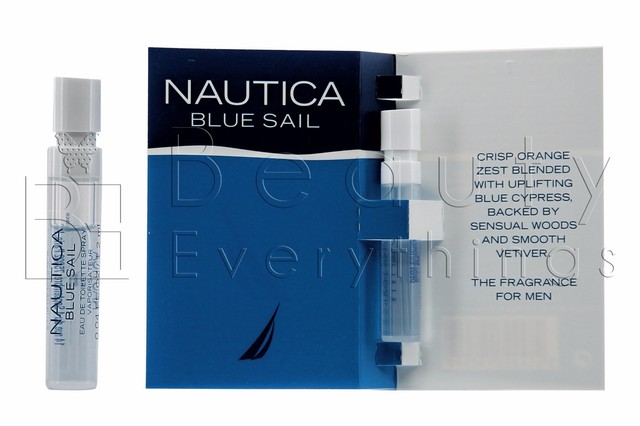 Nautica Blue Sail EDT Deluxe Travel Sample Vial Men's Cologne 1.2ml for ...