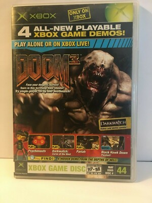 Official Xbox Demo Disc May 2005 Disc 44 | eBay