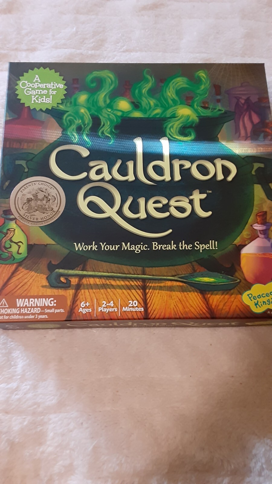 Cauldron Quest Cooperative Game for Kids by Peaceable Kingdom 2018 ...