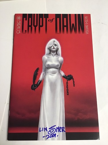 CRYPT OF DAWN #5 ~ SIGNED BY CREATOR & ARTIST JOSEPH MICHAEL LINSNER ...