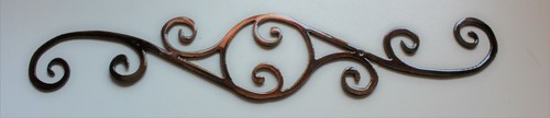 Decorative Scroll 12" Metal Wall Art Decor | eBay