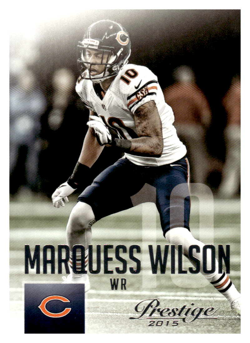 2015 Prestige #82 Marquess Wilson BEARS | eBay