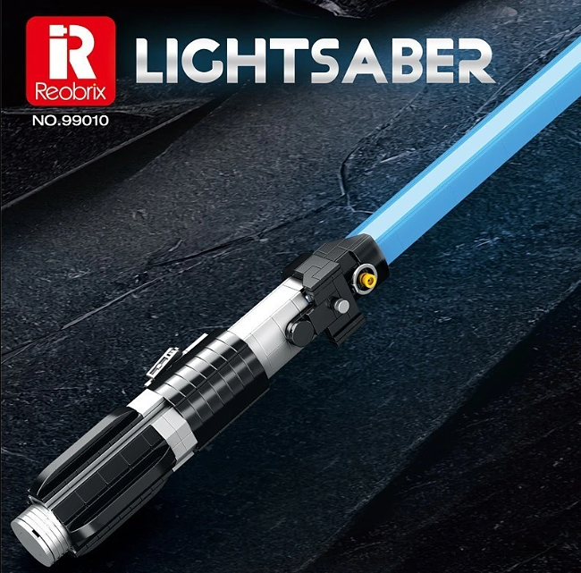 Reobrix 99010 Light Saber 629 Piece Building Blocks Star Wars Brick Toy ...