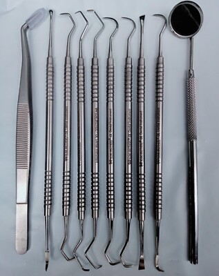 Dental Composite Plastic Amalgam Filling Double Ended Instruments Set ...