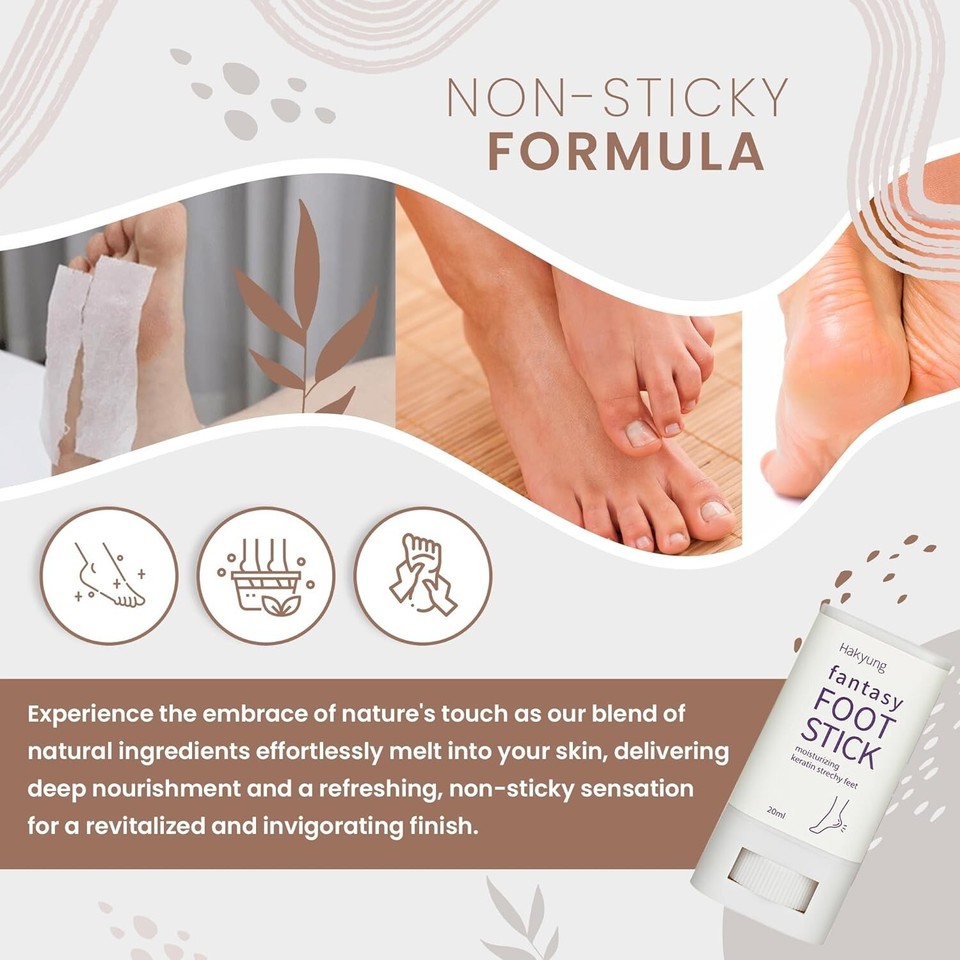 HAKYUNGNATUREWELL Fantasy foot calluses, foot balm, foot stick /Made in ...