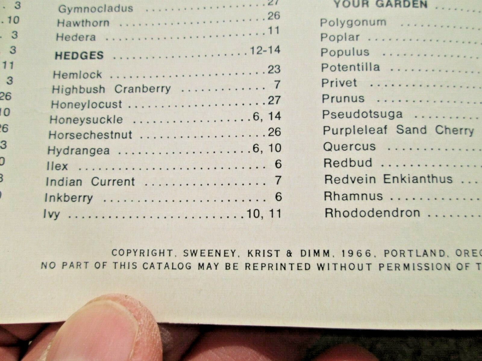 1967 D.A. Hoerr & Sons Landscaping Gardening in Peoria Area Planting ...