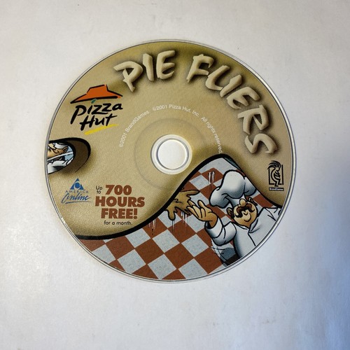 2001 Brand Games Pizza Hut Pizza Fliers PC Game - Disc Only! Free ...