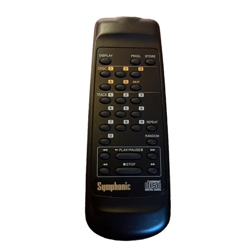 Symphonic RCNN79 Remote Control OEM for Compact Disc Digital Audio ...
