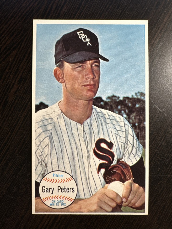 1964 TOPPS GIANTS #1 GARY PETERS CHICAGO WHITE SOX EX-MT *Hot Corner ...