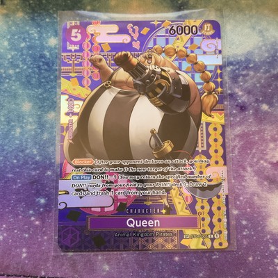 Queen ST04-005 SP Parallel OP08 Two Legends English One Piece TCG | eBay