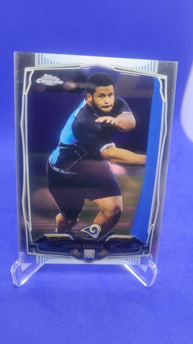 Aaron Donald 2014 Topps Chrome #175 Rookie Card RC Los Angeles Rams | eBay