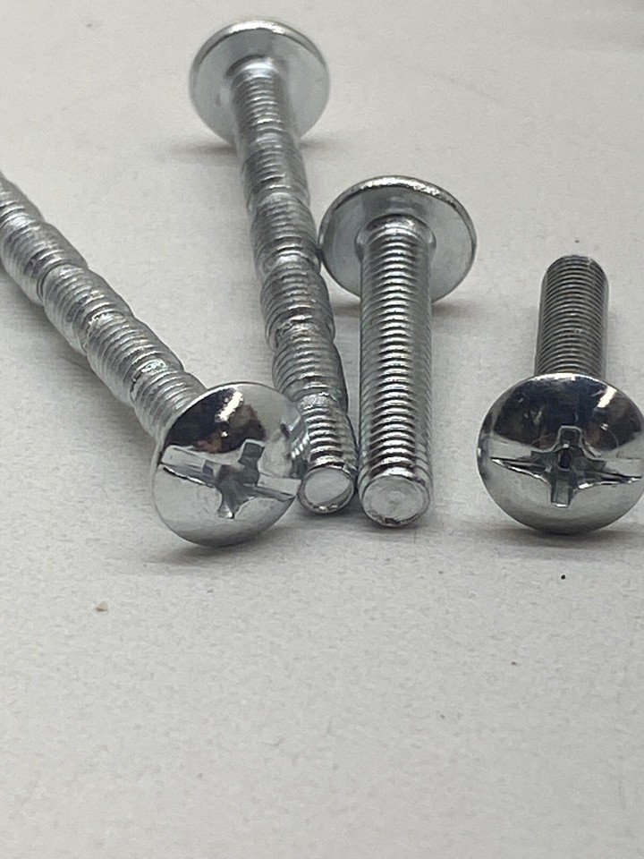 (50pac) M4 Phillips/Flat -Flanged,Button,pan Head Machine Screws 25mm ...