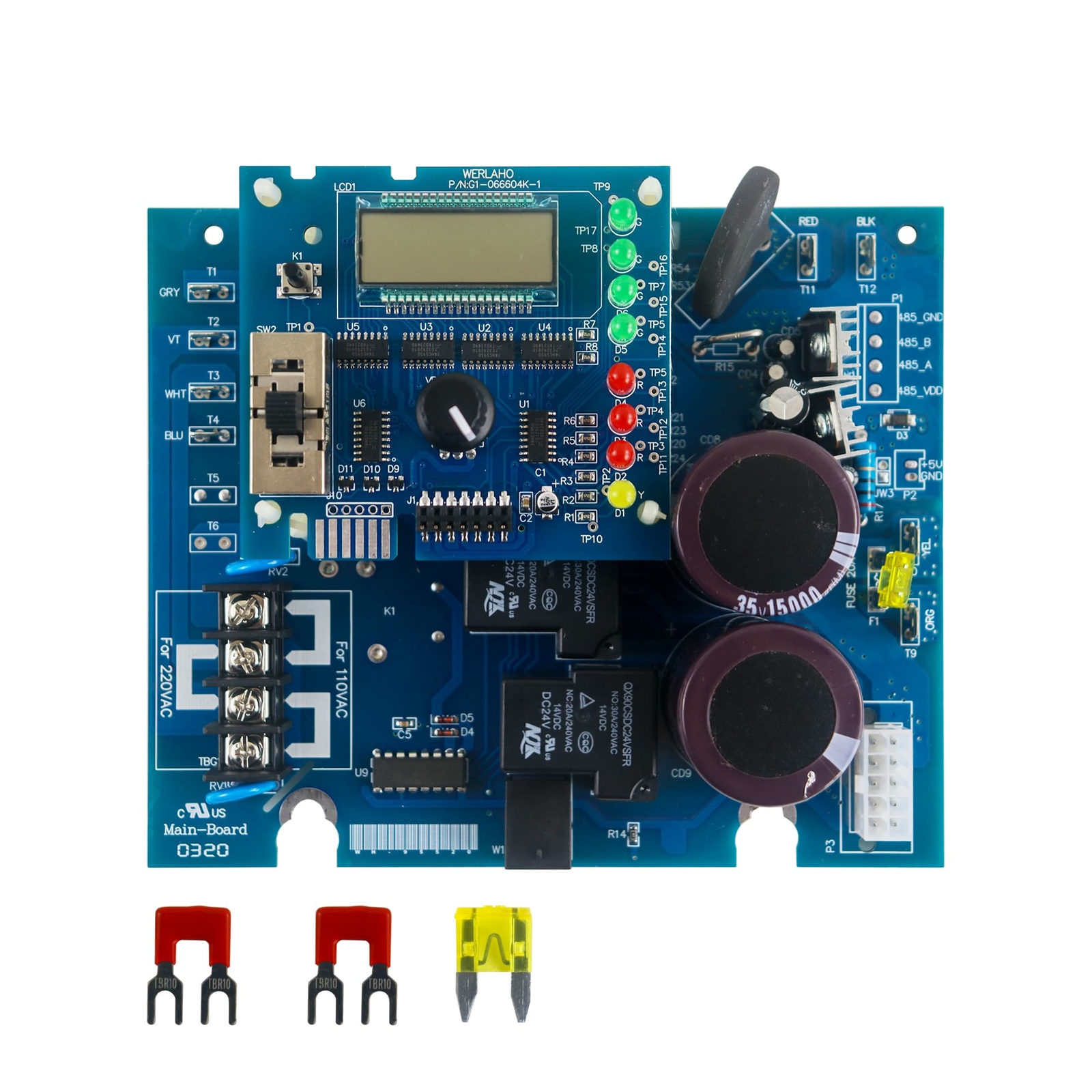 GLX-PCB-RITE GLX-PCB-DSP PCB Control Board Replacement for Hayward Aqua ...