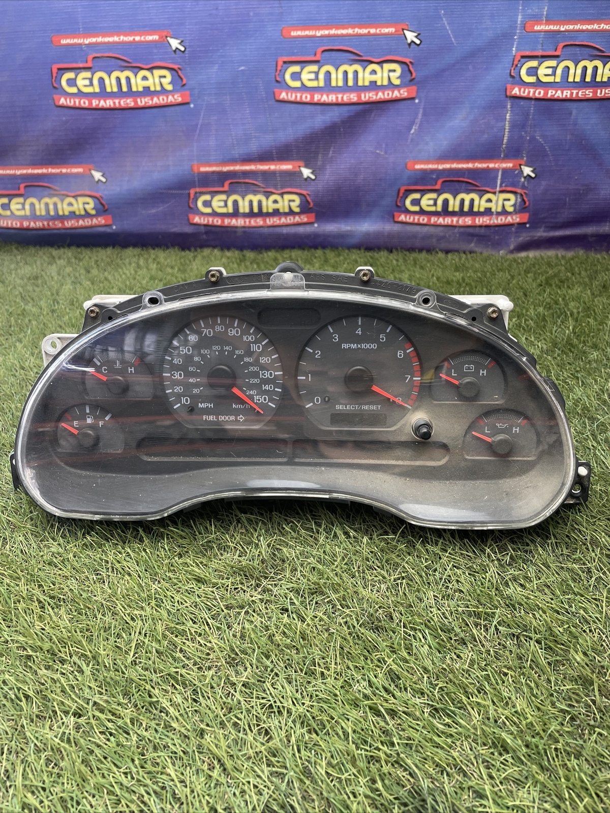 99-00 MUSTANG GT Speedometer Instrument Gauge Cluster 150 MPH OEM XR3F ...