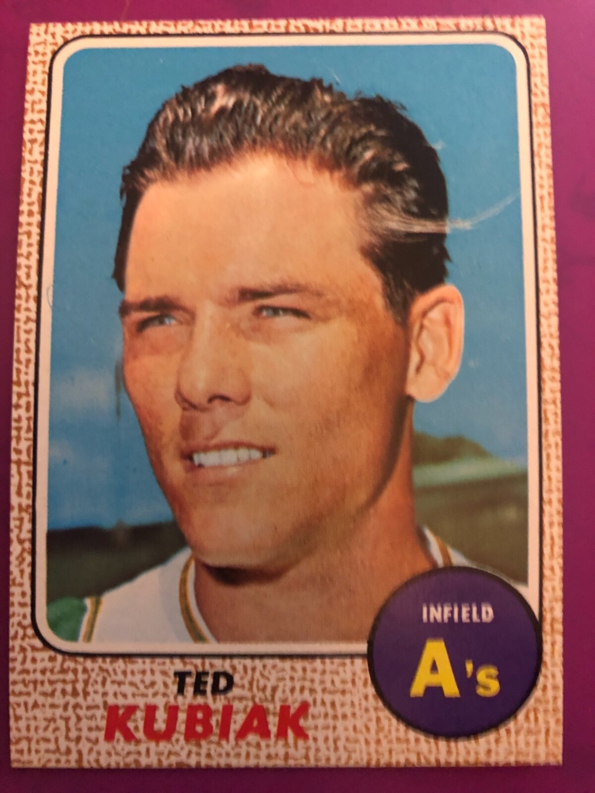 1968 Topps - #79 Ted Kubiak (RC) for sale online | eBay