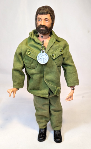 UPDATED 12" Hasbro Talking GI Joe Flocked Hair Scar Working All 8 ...